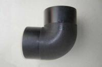 China JIS Polyethylene Plastic SDR11 Socket HDPE 90 Degree Elbow for sale