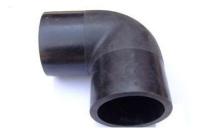 China JIS Polyethylene Plastic SDR11 Socket HDPE 90 Degree Elbow for sale