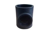 China SDR11 Pipeline Screw Joint Socket Butt Tee HDPE Pipe Fittings for sale