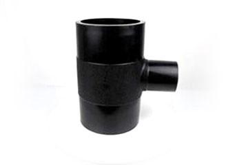 China Pipe Connector Shear Strength HDPE Butt HDPE Equal Tee for sale