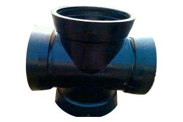 China Soil Pipeline Cross Tee Ductile Iron Pipe Fittings for sale