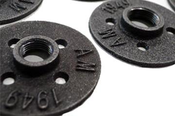 China Threaded Steel Pipe Flanged 	Ductile Iron Pipe Fittings for sale