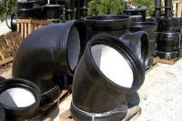 China Gas And Oil Bending Elbow Ductile Iron Pipe Fittings for sale