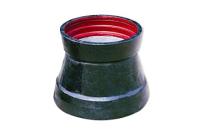 China Gas And Oil Drain Converging Ductile Iron Pipe Fittings for sale