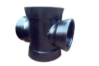 China Full size ANSI Cross Tee Ductile Iron Pipe Fittings for sale