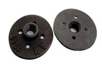 China Black Threaded Steel Flanged Ductile Iron Fittings for sale