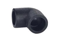 China Water Sanitation Butt 90 °  Elbow HDPE Pipe Fittings for sale