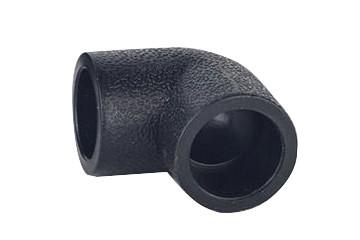 China Water Sanitation Butt 90 °  Elbow HDPE Pipe Fittings for sale