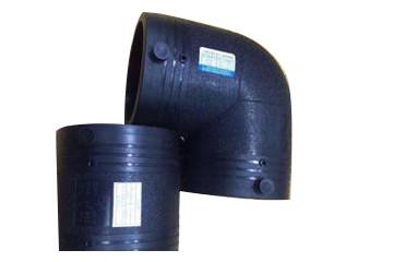 China External environment 90 ° electrofusion pe elbow of HDPE pipe fittings for sale