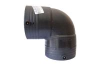 China External environment 90 ° electrofusion pe elbow of HDPE pipe fittings for sale