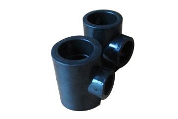 China Ministry Health Screw Joint Socket Butt Tee HDPE Pipe Fittings for sale