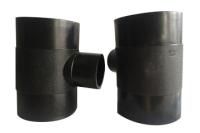 China Heating Plate Cool Down Butt Reducing Tee HDPE Pipe Fittings for sale