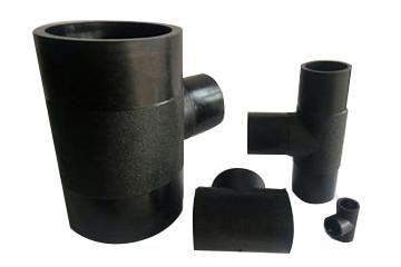 China Heating Plate Cool Down Butt Reducing Tee HDPE Pipe Fittings for sale