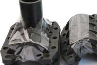 China Piping Engineering Socket Saddle Clamp HDPE Pipe Fittings for sale
