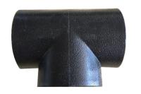 China Ministry of health screw joint socket butt tee of HDPE pipe fittings for sale
