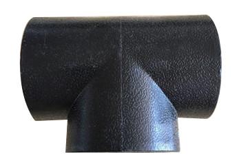 China Ministry of health screw joint socket butt tee of HDPE pipe fittings for sale