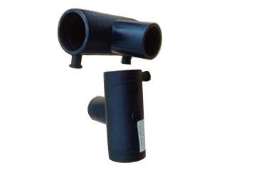 China External environment electrofusion equal tee of HDPE pipe fittings for sale