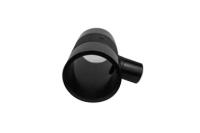 China Various chemical socket connection reducer tee of HDPE pipe fittings for sale