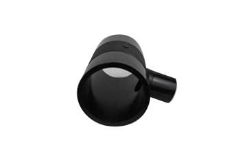 China Various chemical socket connection reducer tee of HDPE pipe fittings for sale