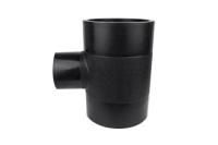 China Various chemical socket connection reducer tee of HDPE pipe fittings for sale