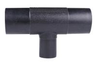 China 1.6MPa Heating plate cool down butt reducing tee of HDPE pipe fittings for sale