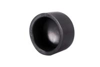 China DN15 Various chemical socket connection socket cap of HDPE pipe fittings for sale