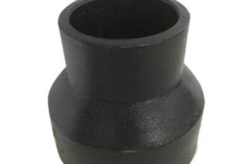 China Socket Connection Head Loss Reducer HDPE Pipe Fittings for sale