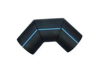 China Oil And Natural Gas Welding Butt HDPE 90 Degree Elbow for sale