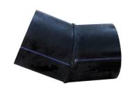 China joint welding butt 45 ° elbow HDPE pipe fittings for sale