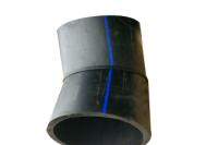 China joint welding butt 45 ° elbow HDPE pipe fittings for sale