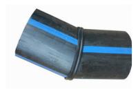 China Perfect Joint Welding Pipe HDPE 45 Degree Elbow for sale