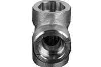 China ASME B16.11 3000lb Stainless Steel Tee Socket Weld for sale