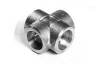 China 4 Way Steel Pipe Cross 316L SS Socket Weld Fittings for sale