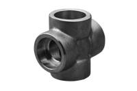 China 4 Way Steel Pipe Cross 316L SS Socket Weld Fittings for sale