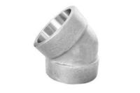 China Stainless Steel Socket Welded Plumbing 45 Degree Elbow for sale