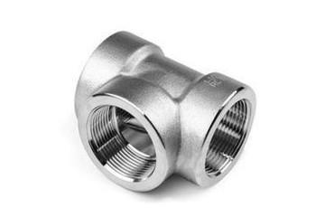 China Stainless steel tee 9000LB SS Socket Weld Fittings for sale