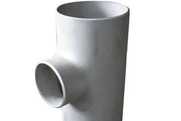China Tee pipe fittings butt welding reducing tee of stainelss steel pipe fittings for sale