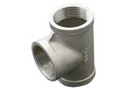 China Stainless Steel Pipe Tee Threaded Tee Of Stainless Steel Pipe Fittings for sale