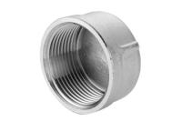China 304L 1.5 Threaded Cap Stainless Steel Pipe Fittings for sale