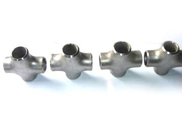 China Butt Welding Tee Cross Stainless Steel Pipe Fittings for sale