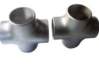 China Butt Welding Tee Cross Stainless Steel Pipe Fittings for sale