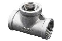 China Water Threaded Tee 316 Stainless Steel Pipe Fittings for sale