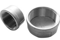 China Full size 1.5 SS304L Stainless Steel Threaded Pipe Cap for sale