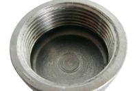 China Full size 1.5 SS304L Stainless Steel Threaded Pipe Cap for sale