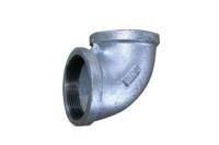 China Black Union Elbow Malleable Iron Pipe Fittings for sale