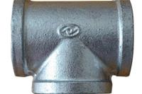 China Welding Connect Equal Tee Malleable Iron Pipe Fittings for sale