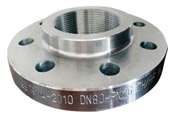 China Ventilation Equipment 304L Stainless Steel Threaded Pipe Flange for sale