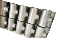 China ANSI High Manganese Equal Alloy Steel Reducing Tee for sale