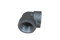 China Astm Pipe Carbon Steel Threaded 90 Degree Elbow for sale