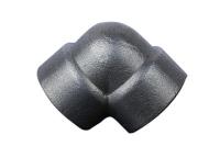 China Astm Pipe Carbon Steel Threaded 90 Degree Elbow for sale